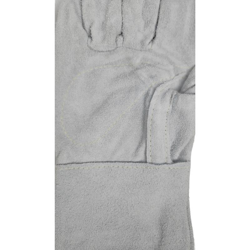 Compre Segurança | LUVA RASPA SOLDADOR 15CM COM FIO KEVLAR CPAX CA 29011