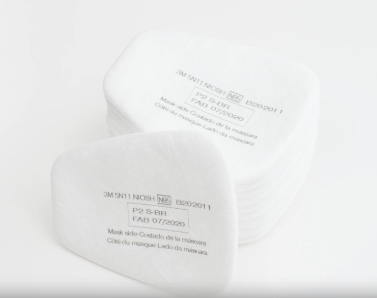 Compre Segurança | FILTRO PARTÍCULAS 3M 5N11 PARA CARTUCHO