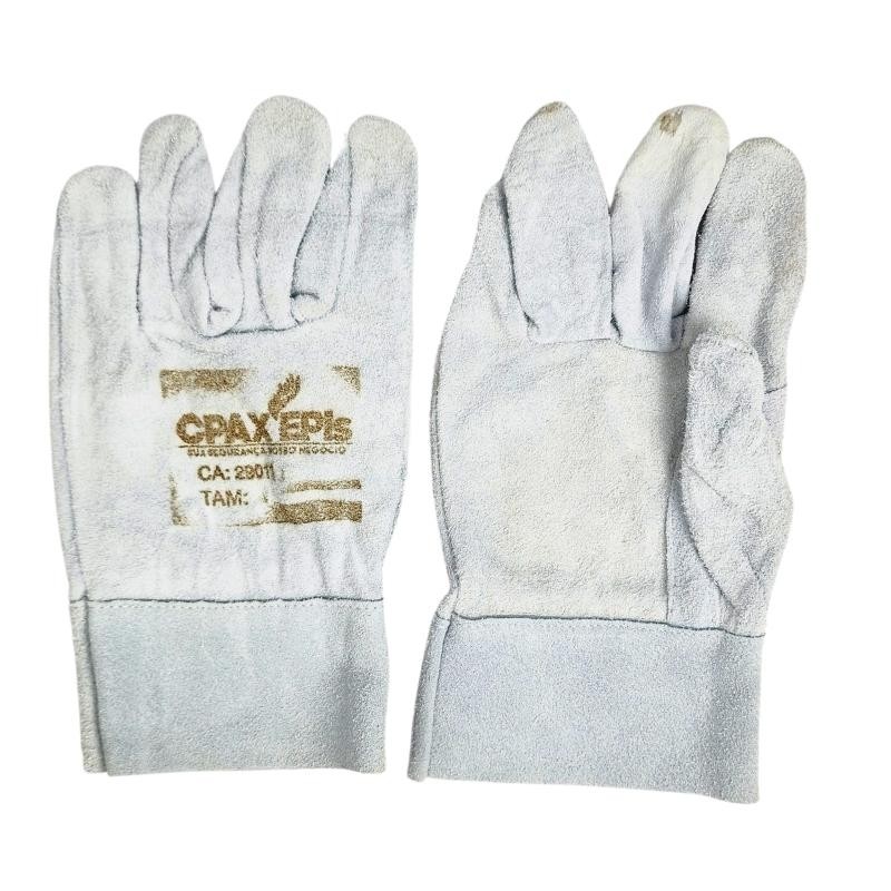Compre Segurança | LUVA RASPA 7CM COM REFORÇO CPAX CA 29011
